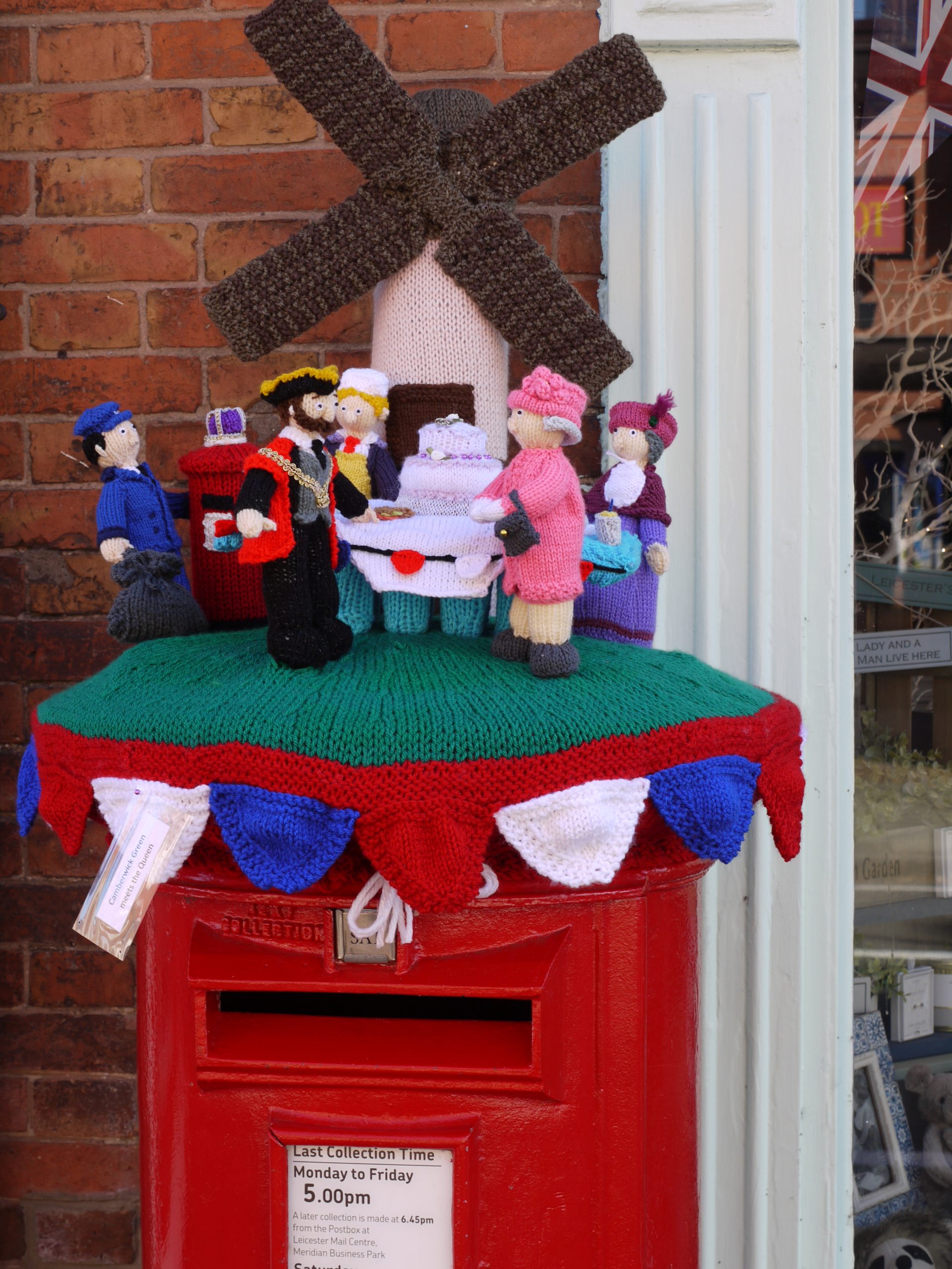 Syston Knitting Banksy – Syston Town News